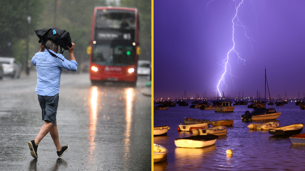 Met Office issues warning to drivers to 'stay inside vehicles' for next ...